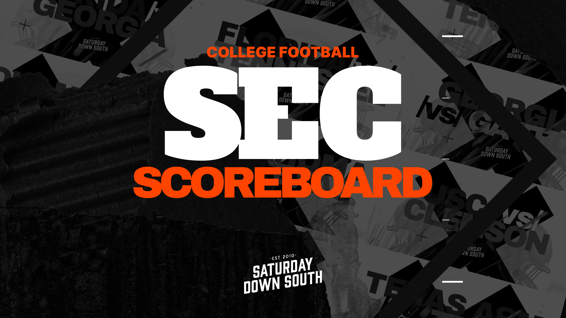 Live Updates: Week 6 SEC scores & stats - Saturday Down South