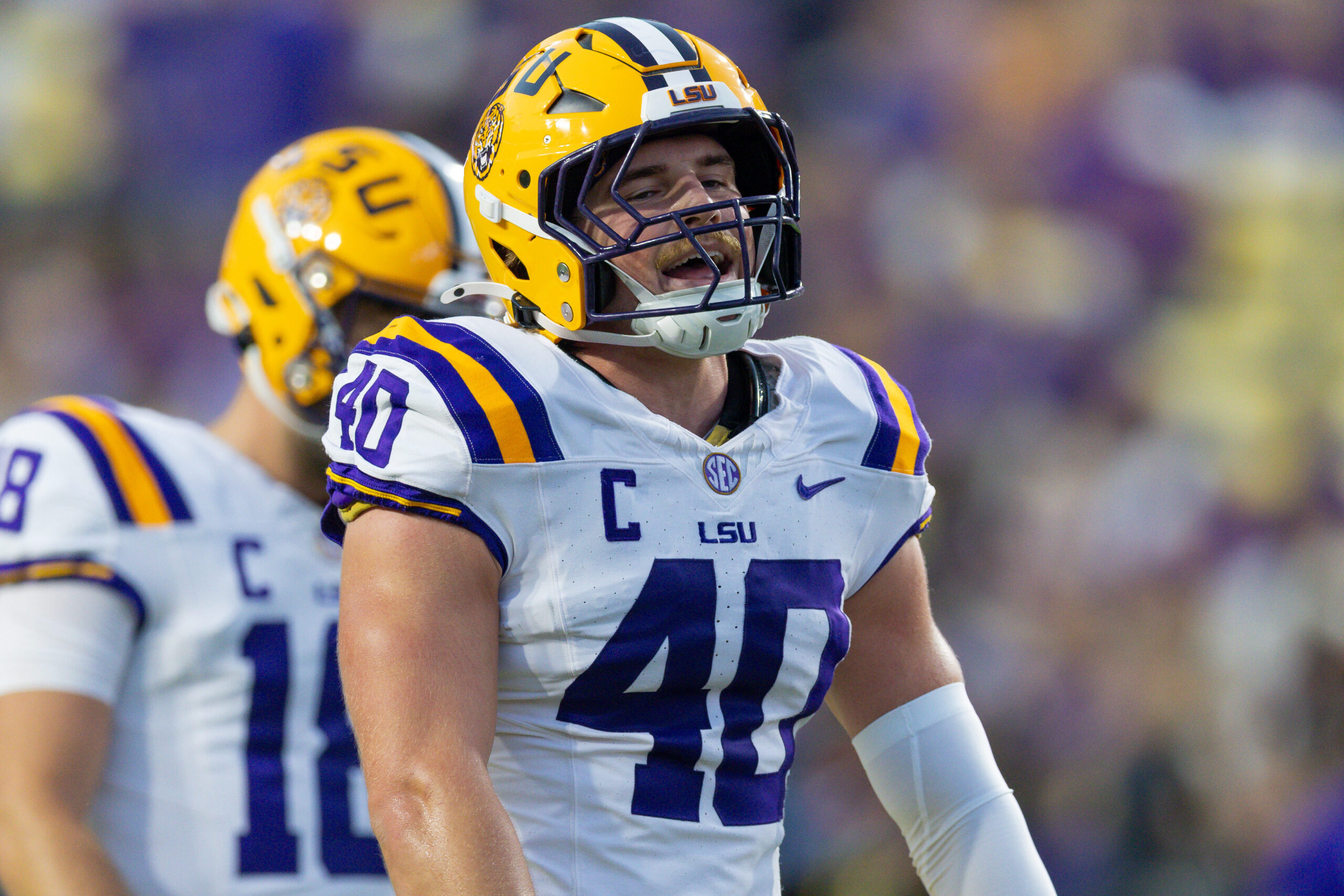 LSU LB Whit Weeks gets injury update ahead of Alabama game - Saturday ...