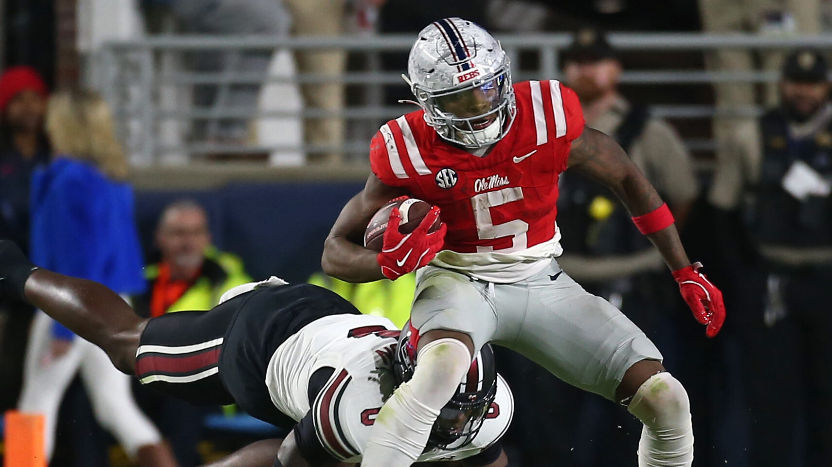 Kewan Lacy ties Ole Miss single-season program record for rushing ...