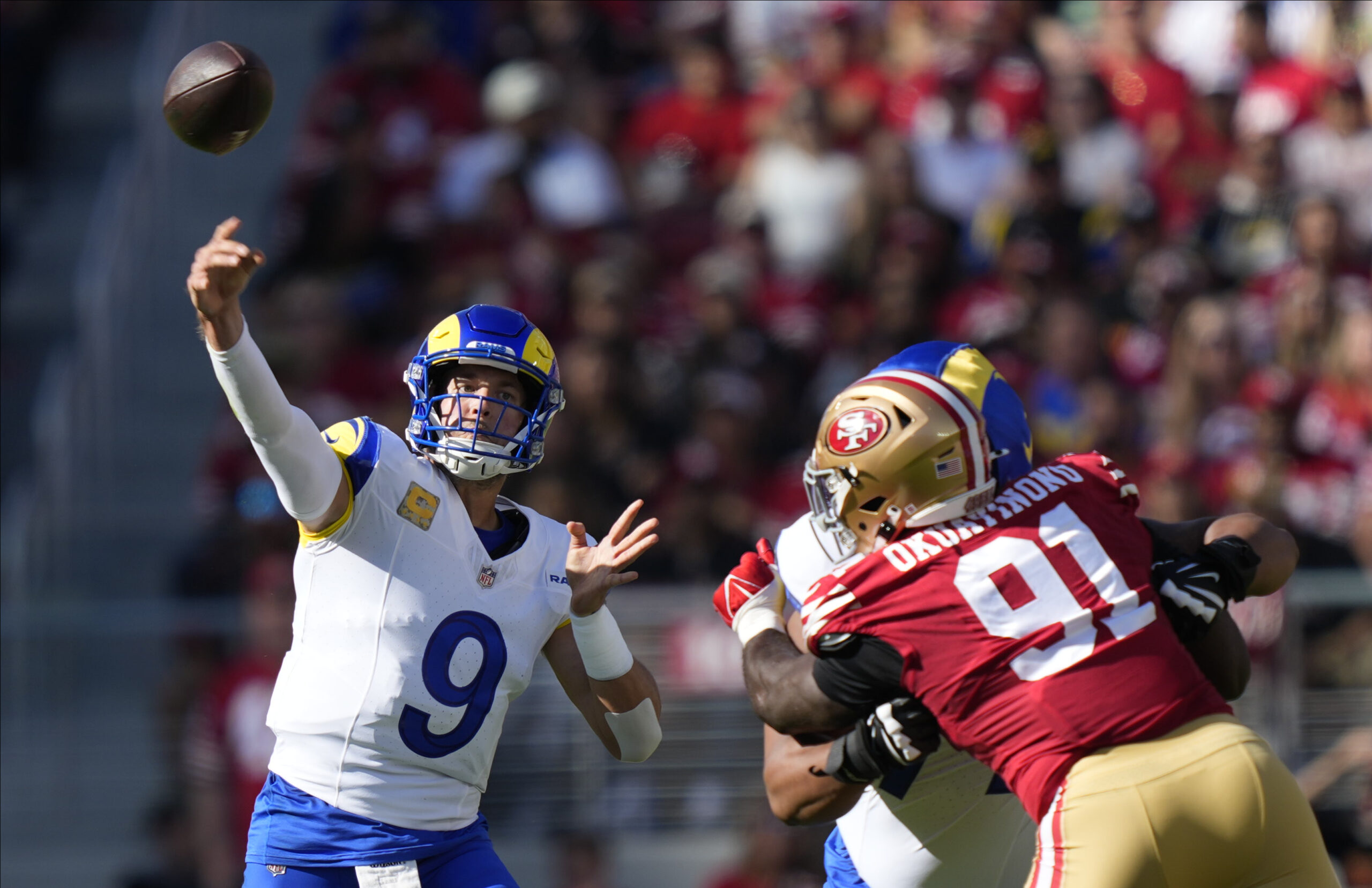 Former Georgia star Matthew Stafford tosses 400th career NFL TD pass ...