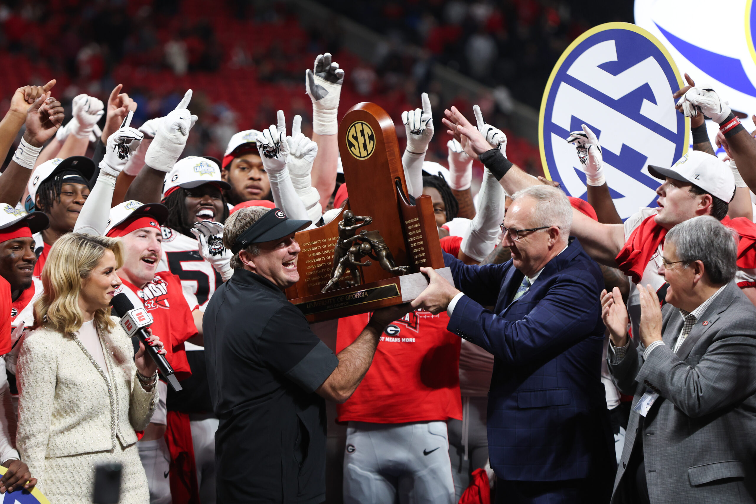 SEC Network drops clip of Kirby Smart's fiery speech after SEC title ...