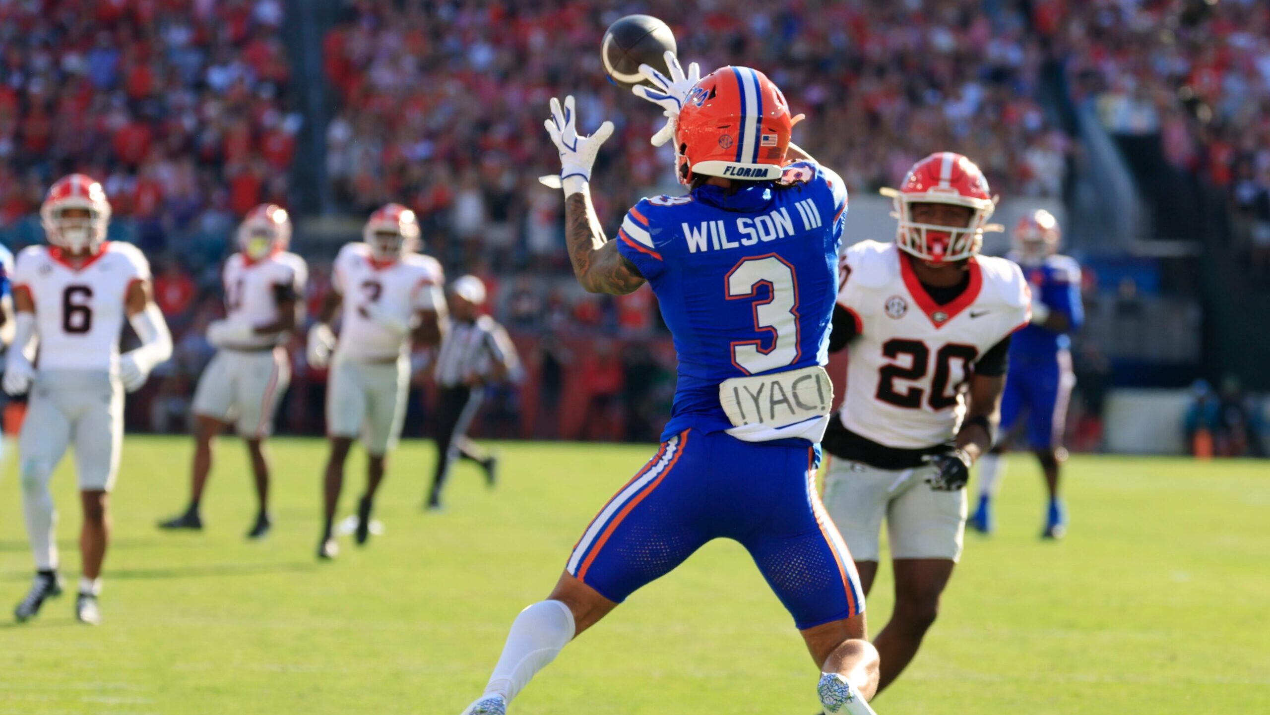 Former Florida WR Eugene Wilson reportedly lines up multiple SEC visits ...