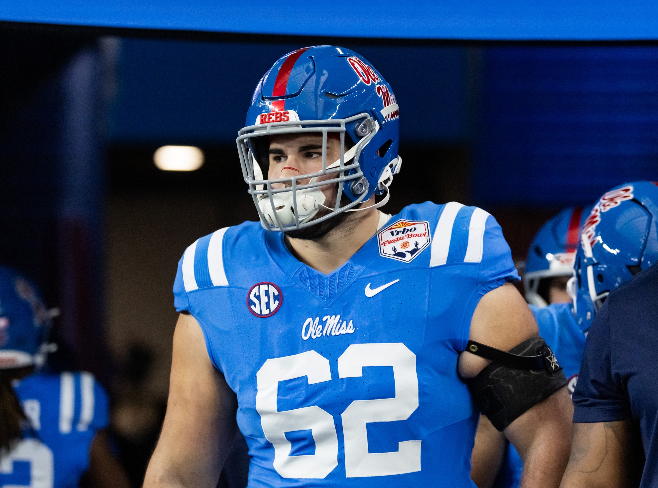 Ole Miss Center Brycen Sanders Out for Spring Football after Surgery ...