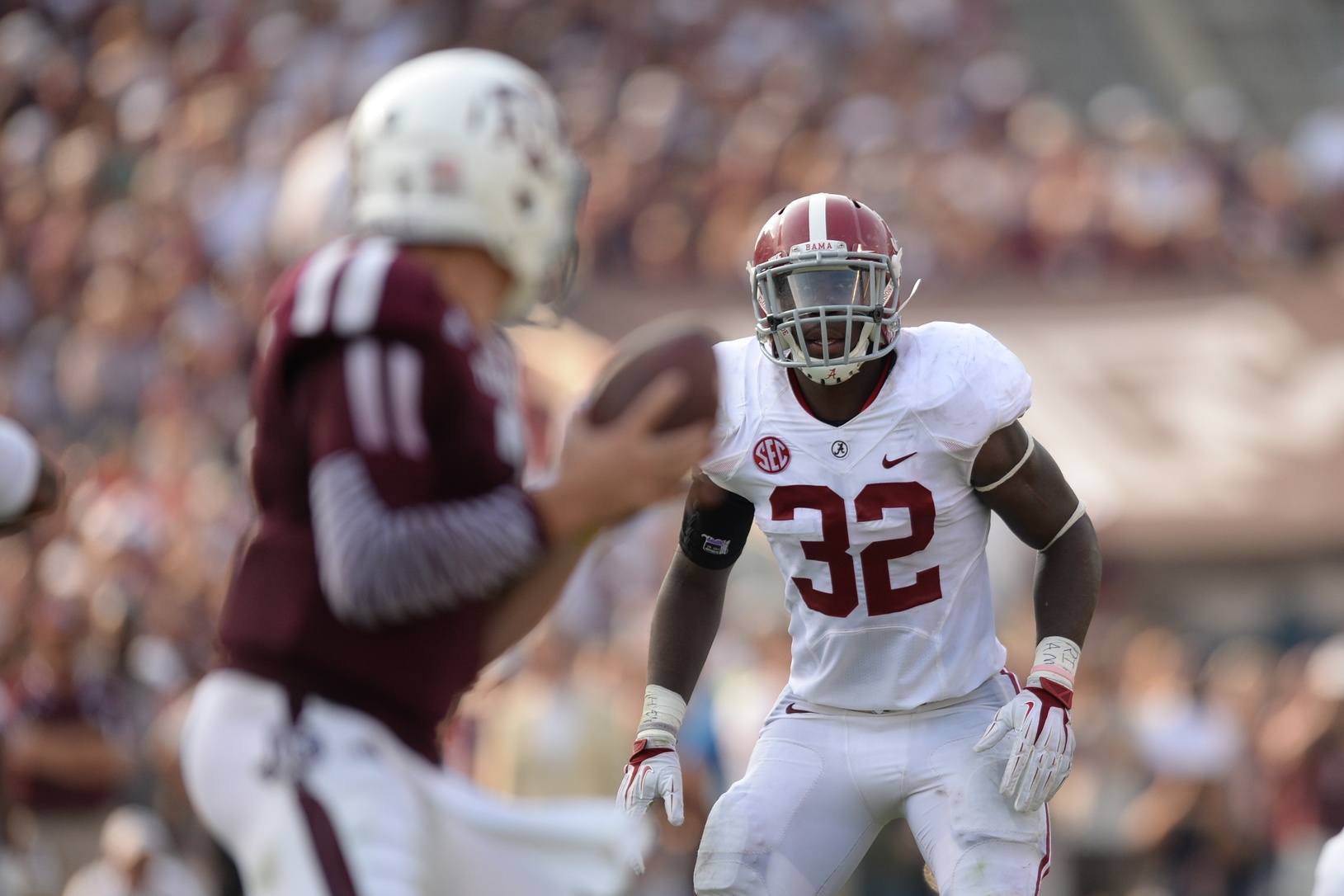 Who is the SEC's biggest linebacker factory over the last decade?