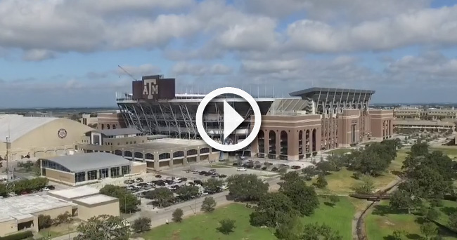 Video: Texas A&M's newly-renovated Kyle Field looks incredible from drone