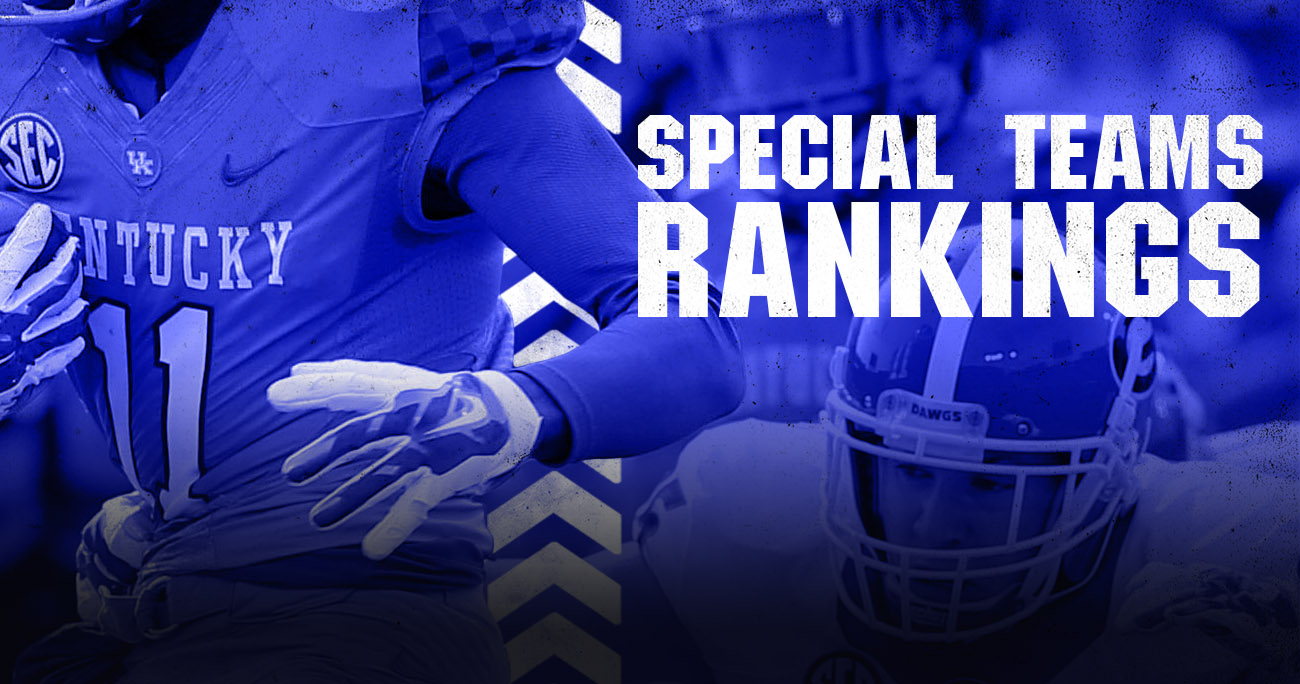 SEC position rankings: Special teams