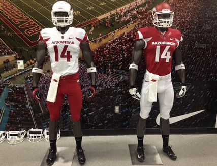 2015 Arkansas Razorbacks uniform update