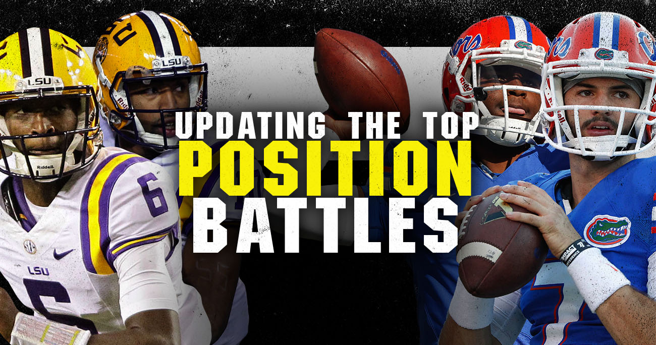 Scoreboard: Who is winning the SEC's biggest position battles?
