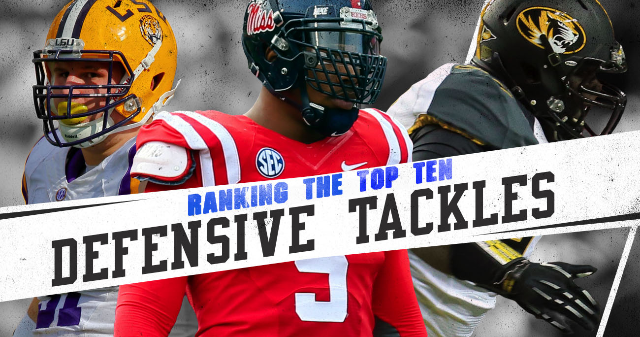 Ranking the Top 10 SEC defensive tackles entering the season