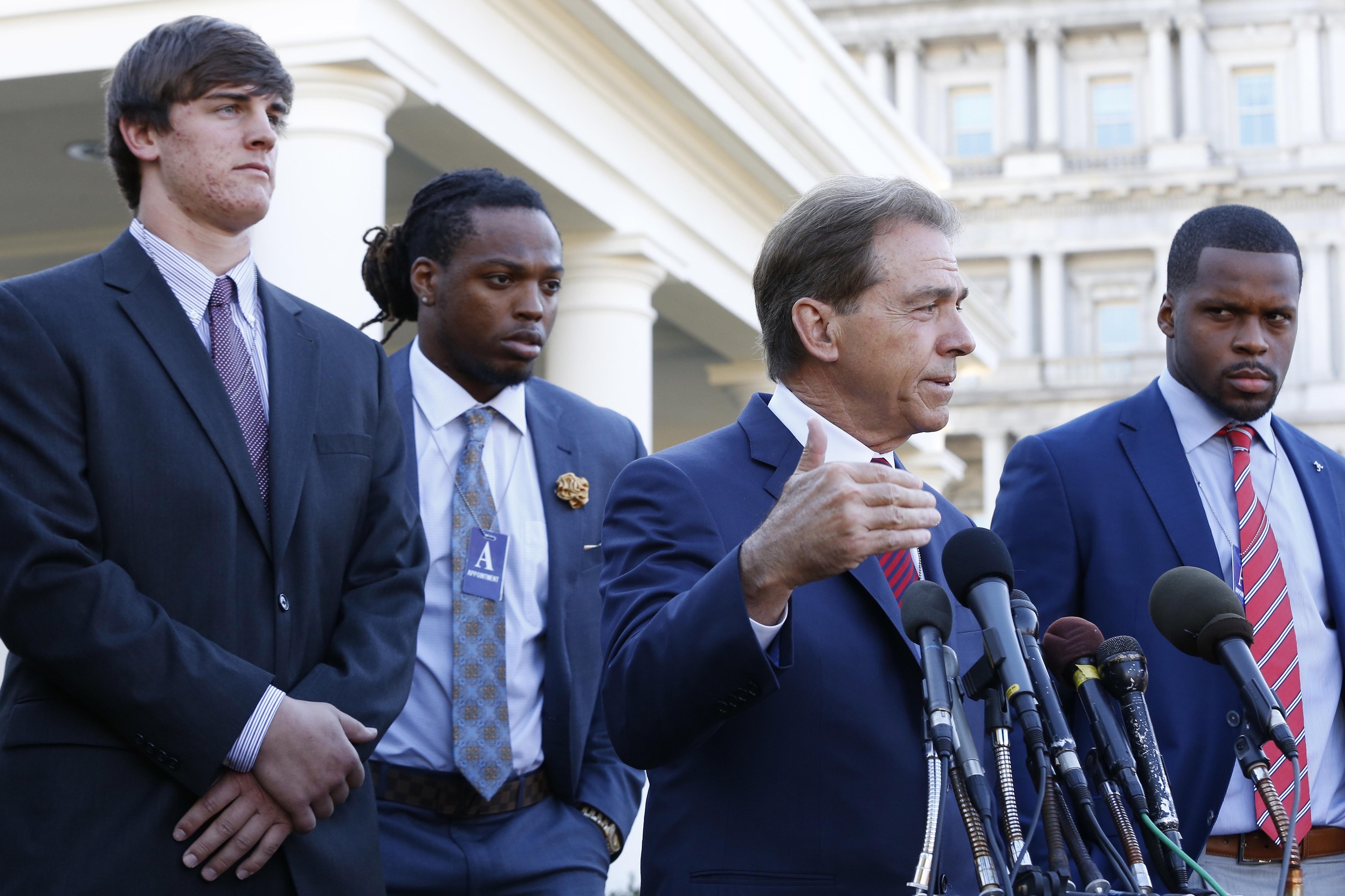 Alabama students vote Nick Saban for (SGA) President in 2016