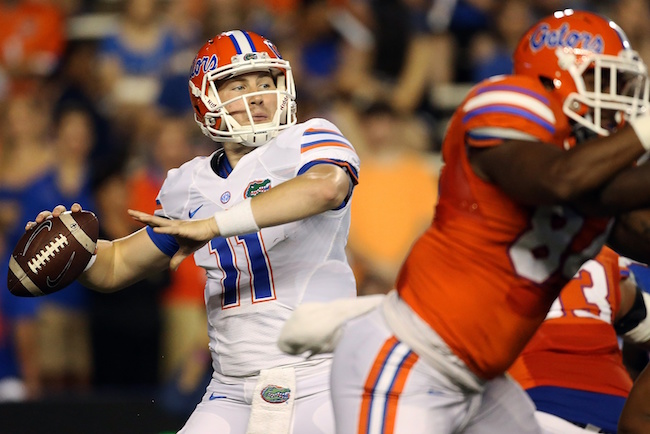 What do we make of our first look at Florida's young QBs?