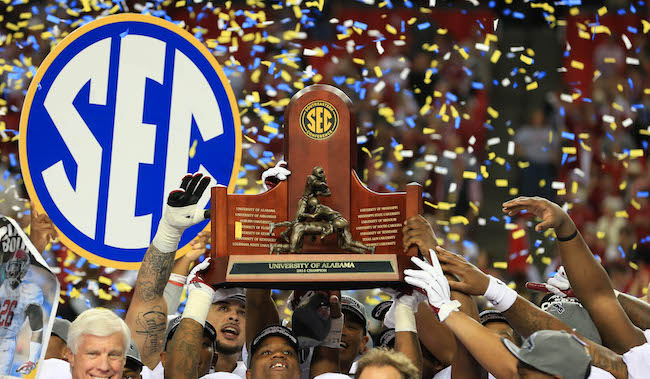 SEC reveals new logo for SEC Championship Game