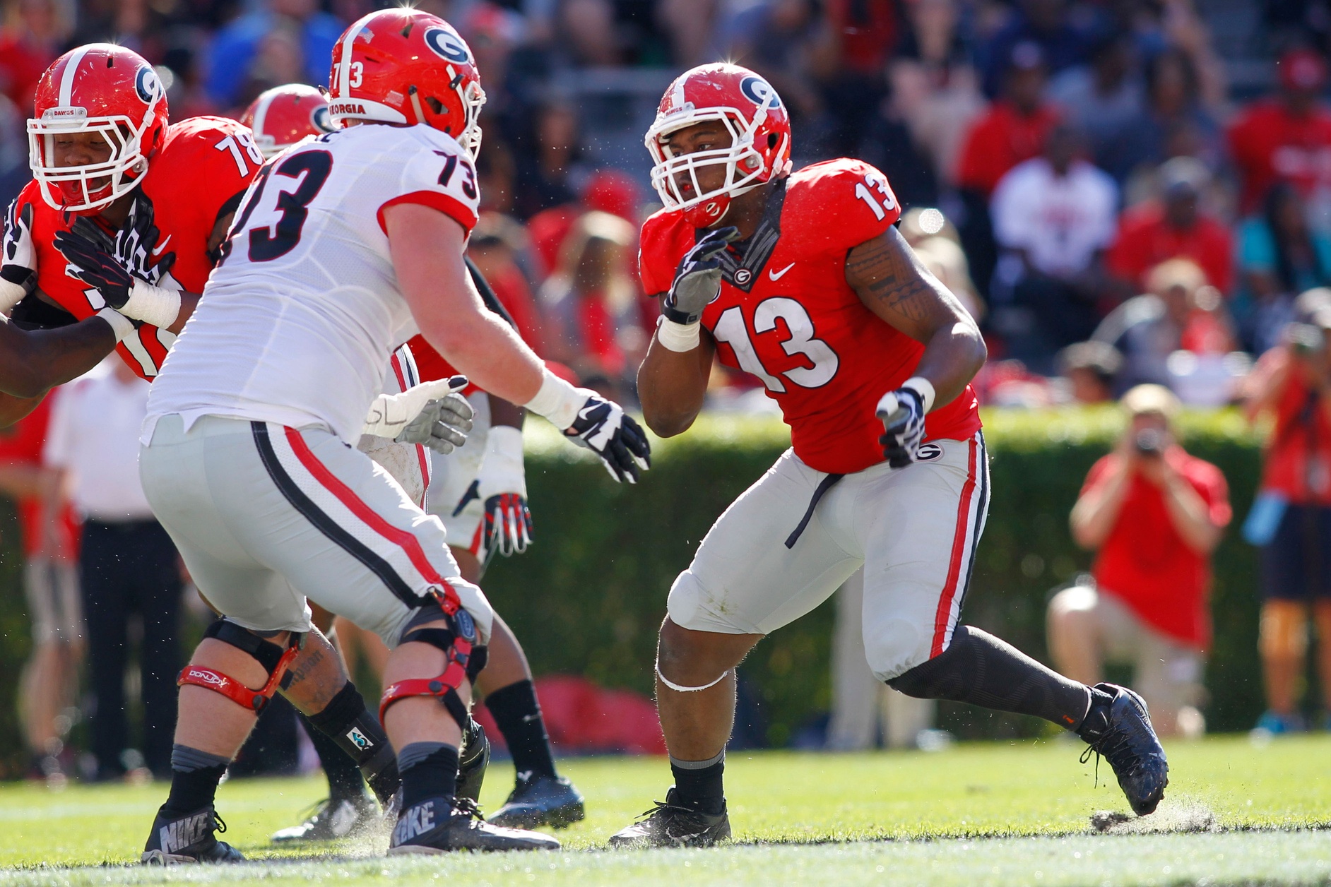 Georgia DE Jonathan Ledbetter remains suspended for Missouri game