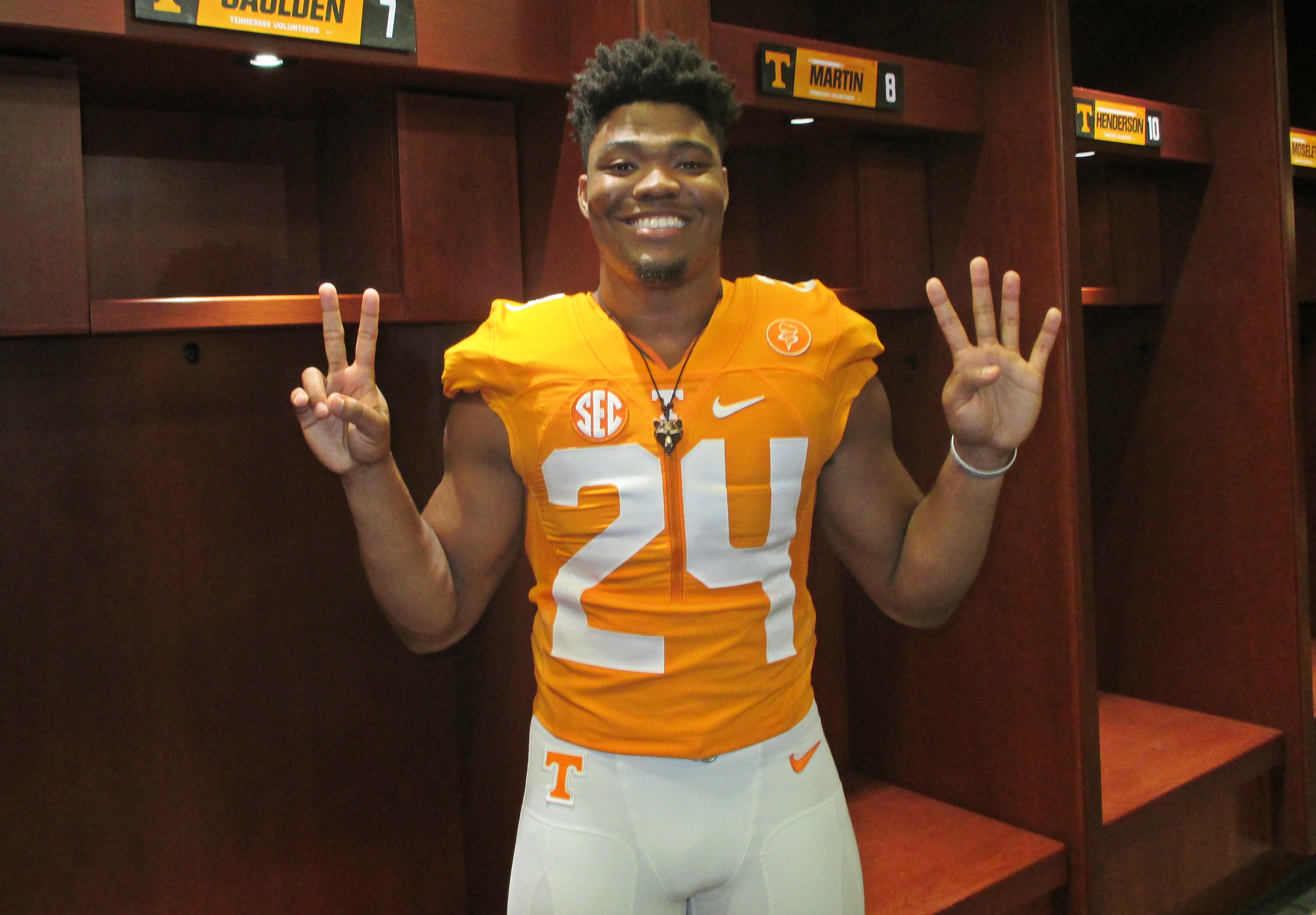 No. 24: Todd Kelly Jr. discusses honoring heroic teen Zaevion Dobson