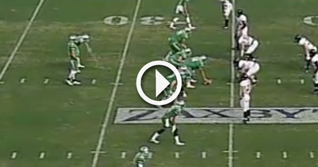 Video: North Texas RB's in-game projectile vomit making things tough on ...