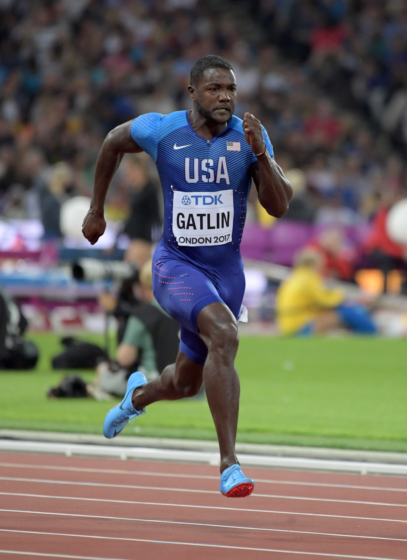 WATCH: Tennessee sprinters Justin Gatlin and Christian Coleman defeat ...