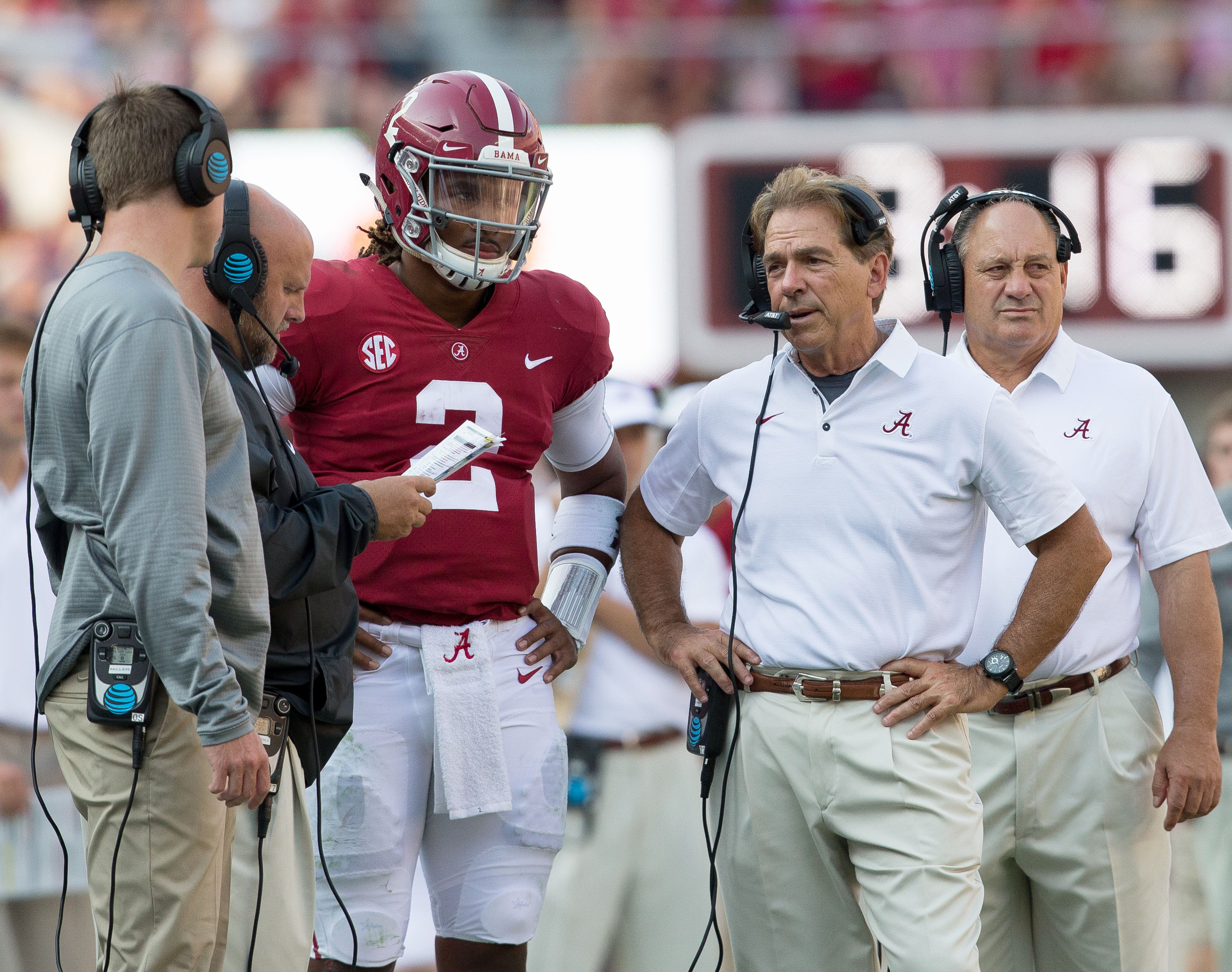 Tommy Tuberville: Nick Saban and Alabama 'kind of unfair' with a QB ...