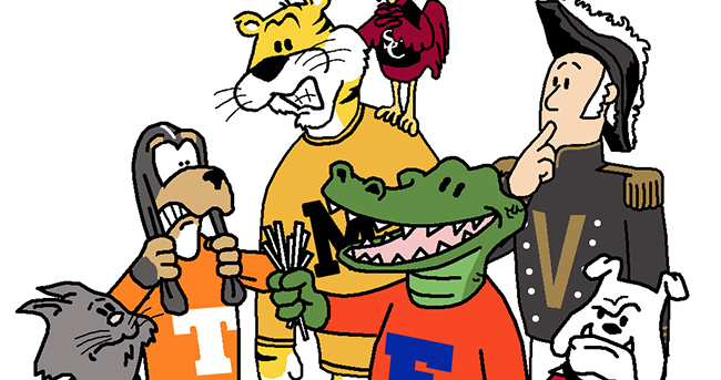 These 8 comics perfectly illustrate the 2016 SEC East race These 8 comics perfectly illustrate the 2016 SEC East race