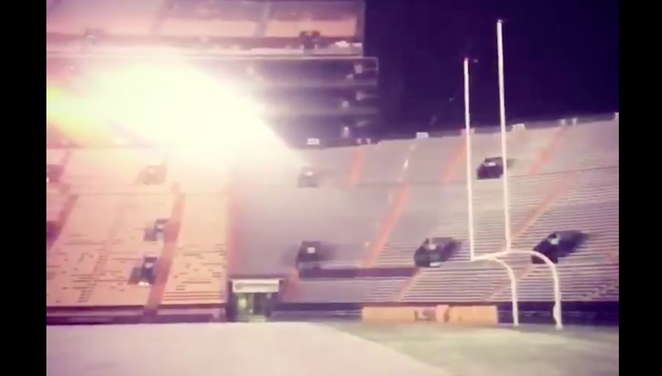 WATCH: LSU's Tiger Stadium is covered with snow as cold front sweeps ...