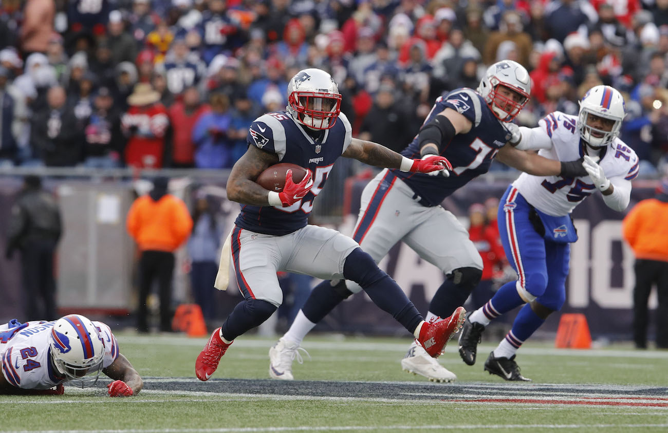 Report: Former Florida RB Mike Gillislee will be inactive for AFC ...