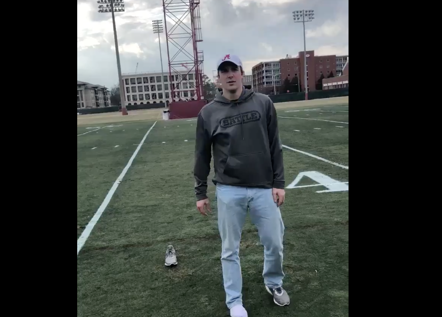 WATCH: Alabama long snapper Thomas Fletcher 'unofficially' breaks world ...