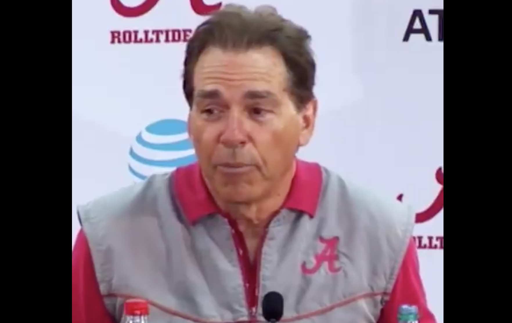 WATCH: Nick Saban comes out firing in first Alabama press conference of ...