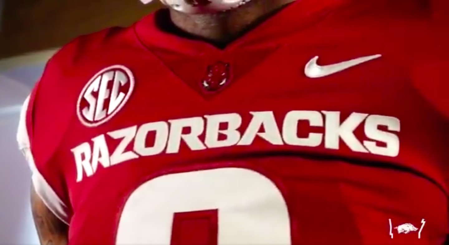 WATCH: Arkansas unveils new uniforms for upcoming 2018 season