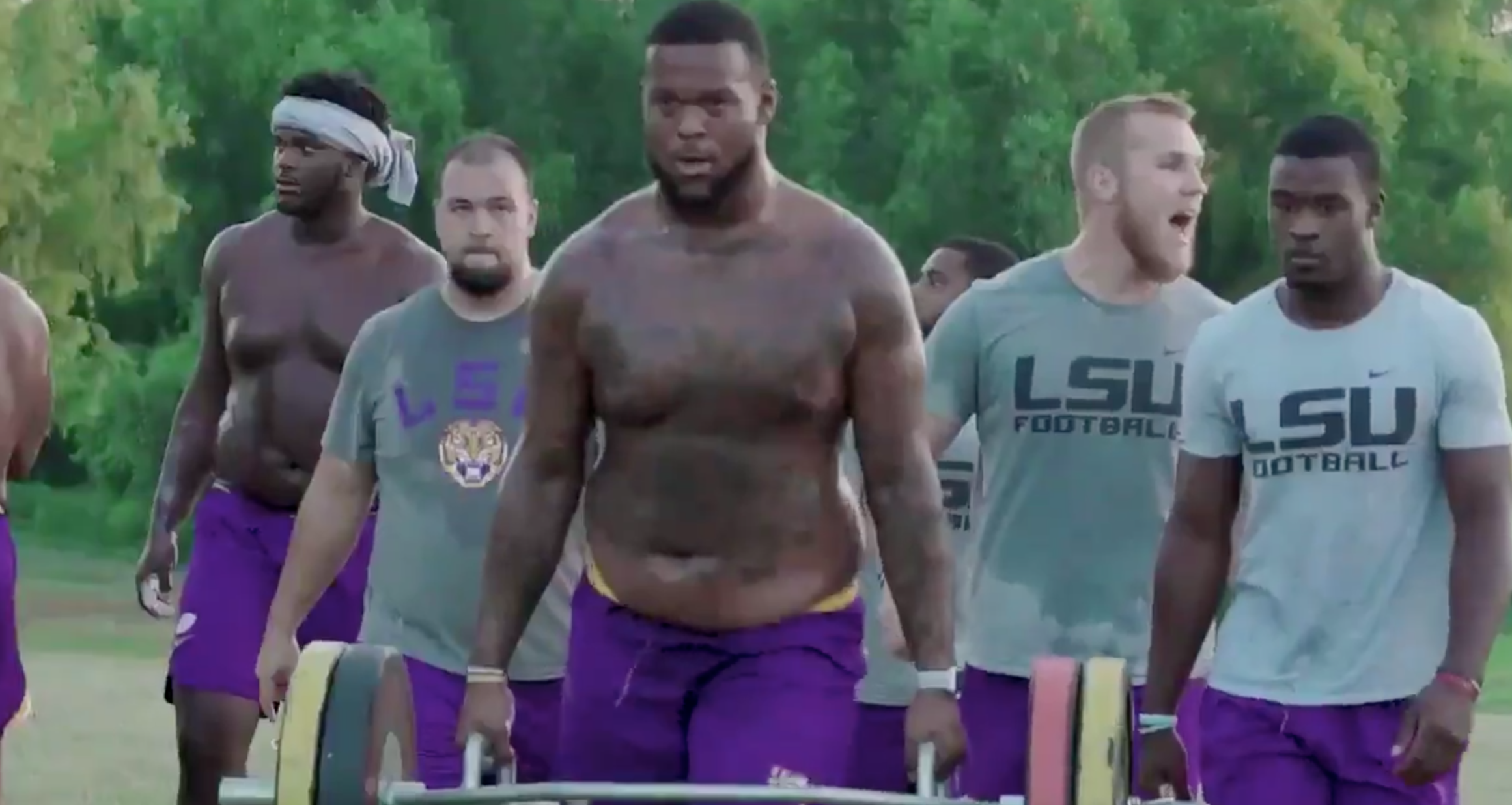 Lsu Football Workout