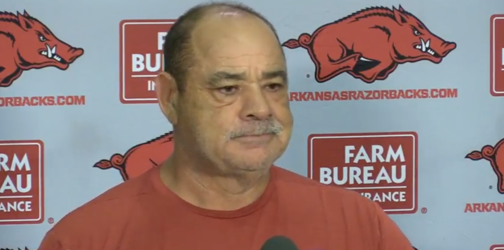 John Chavis explains decision to call Arkansas defense from press box