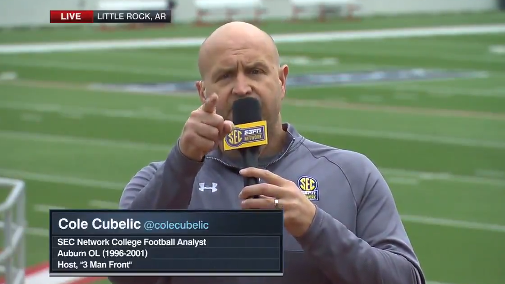 SEC Network analyst Cole Cubelic reveals his best SEC offensive lines ...