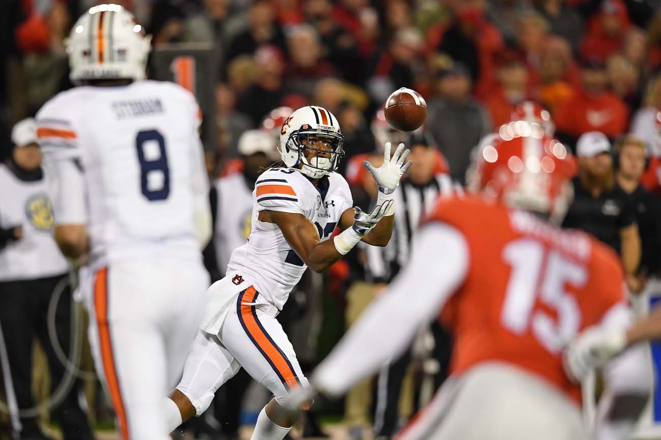 Auburn WR Ryan Davis breaks Tigers receiving record