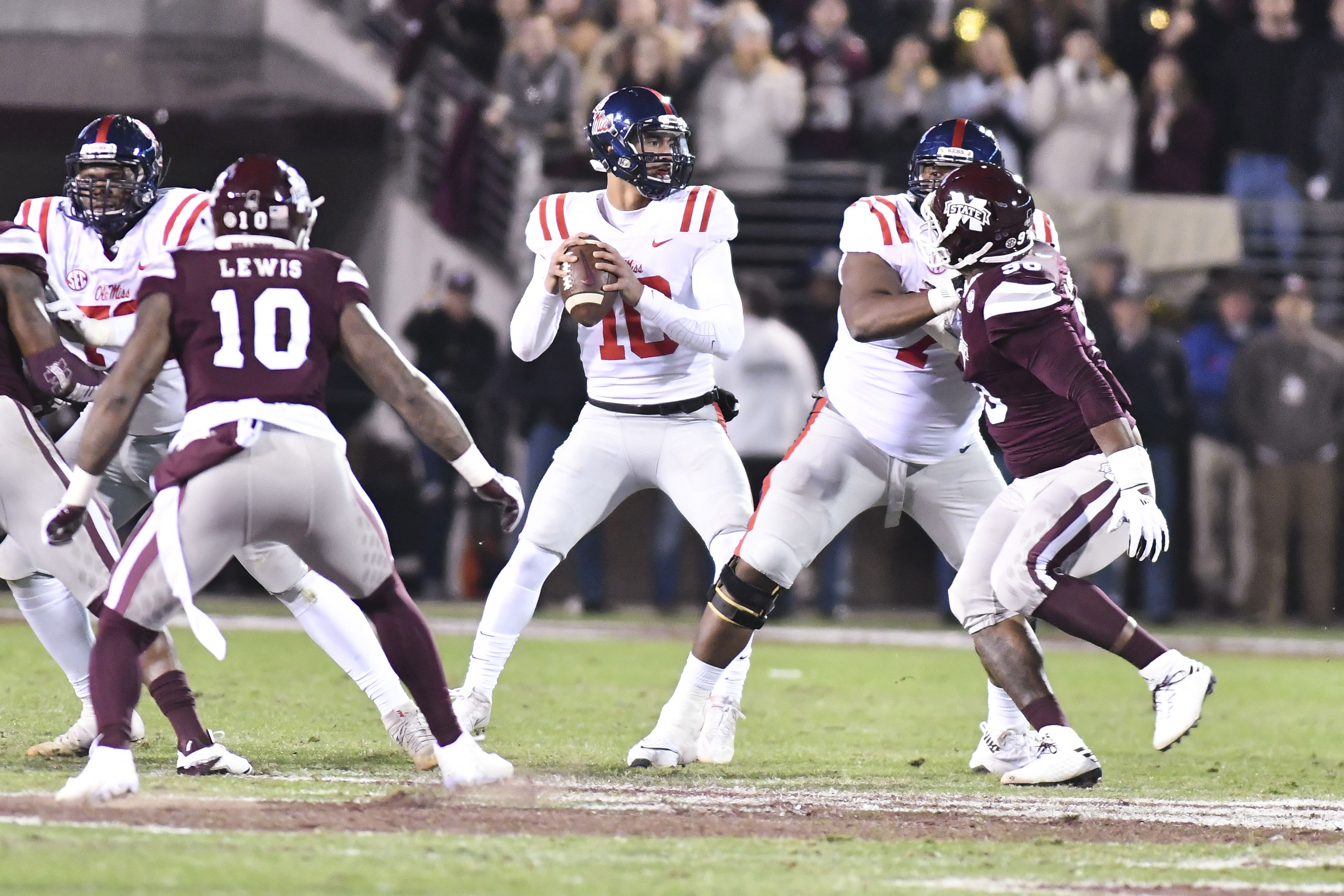 Ole Miss vs. Mississippi State: The 10 biggest upsets in Egg Bowl ...
