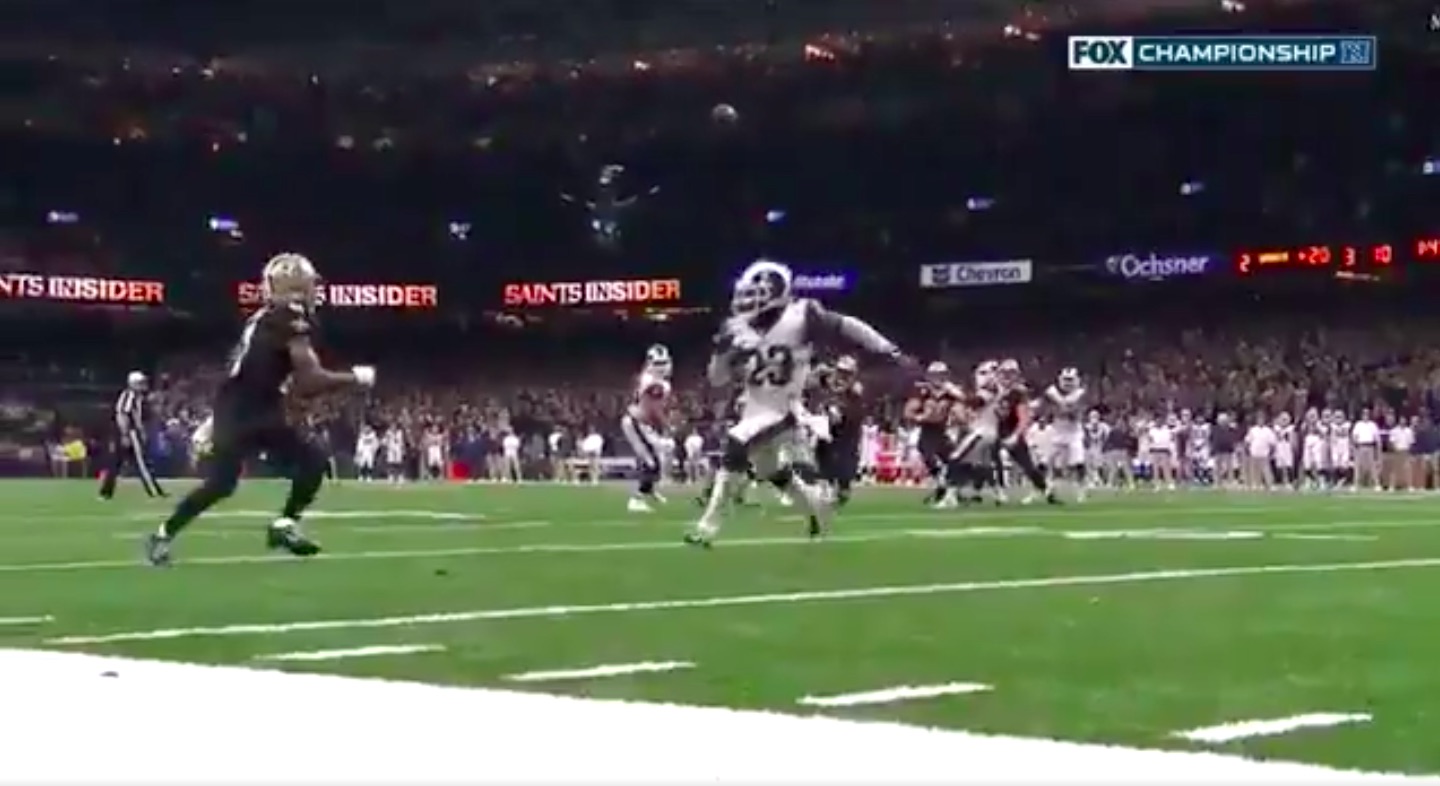 WATCH: NFL refs miss huge pass-interference penalty in NFC title game