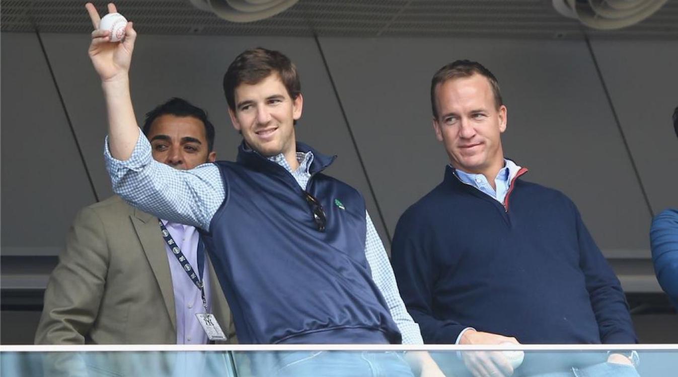 Eli Manning challenges Peyton to a wager over Ole Miss-Tennessee