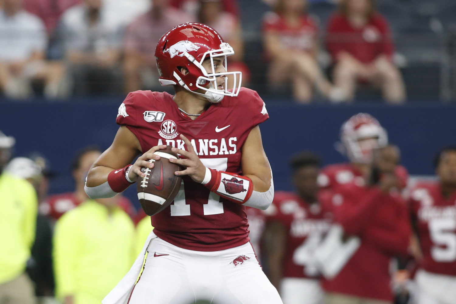 Nick Starkel roasted by Arkansas fans after revealing apparent transfer ...