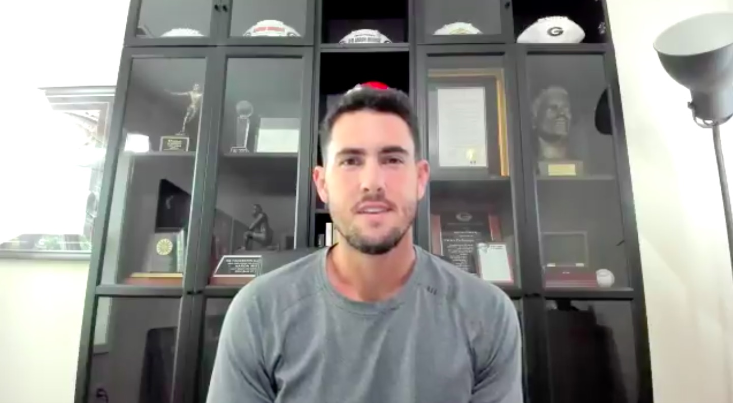 Aaron Murray delivers intel on Georgia's QB position after scrimmage