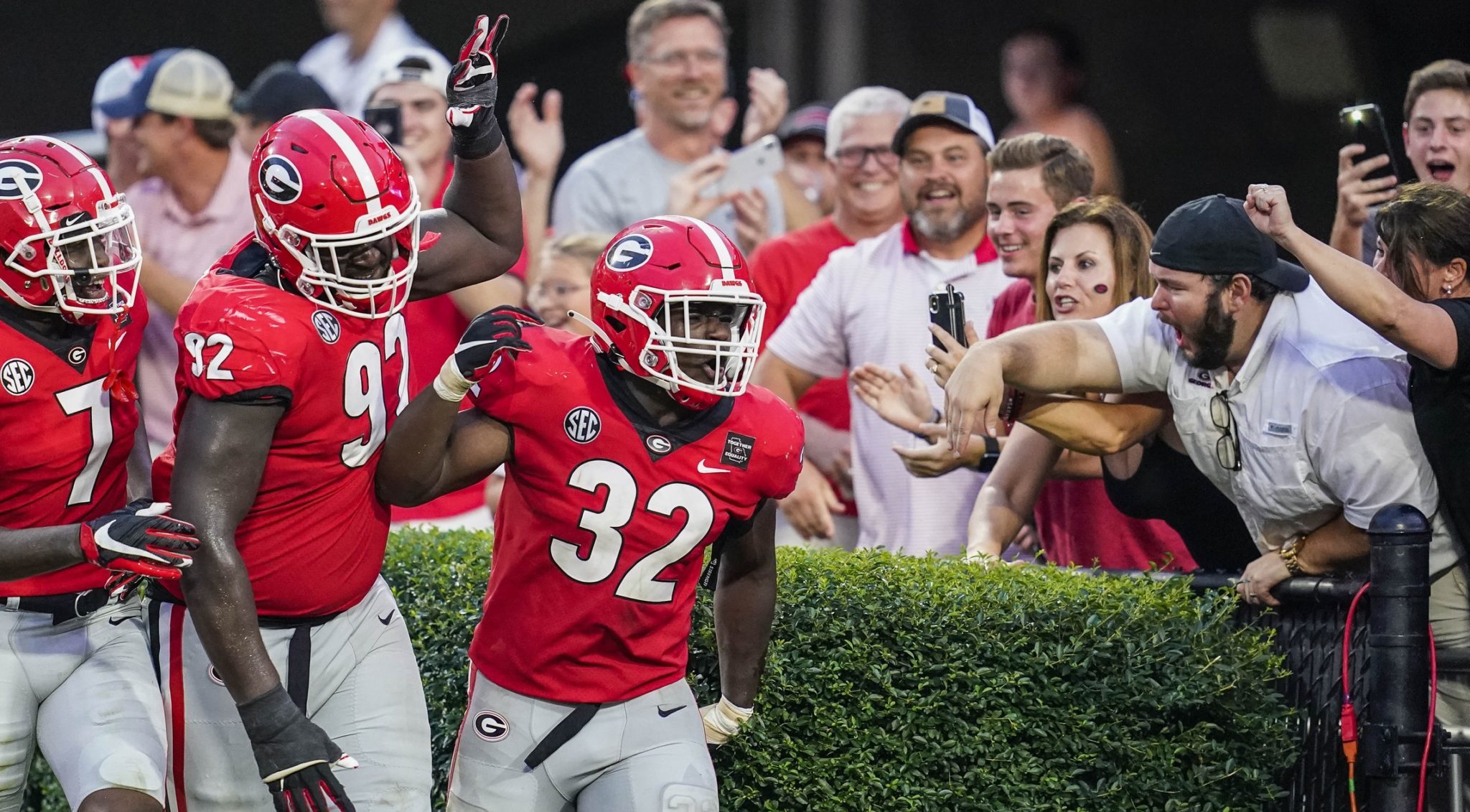 Monty Rice receives national defensive Player of the Week award ...