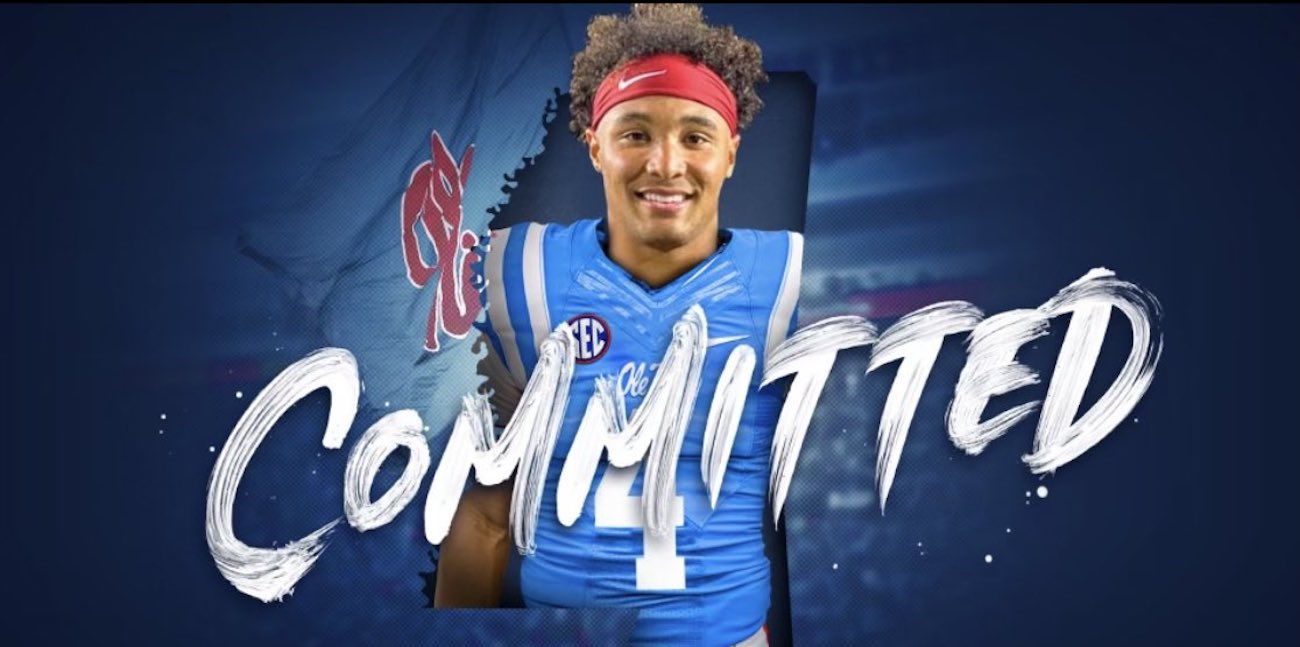Double up: Ole Miss adds 2nd commitment of day with pledge from in-state DB