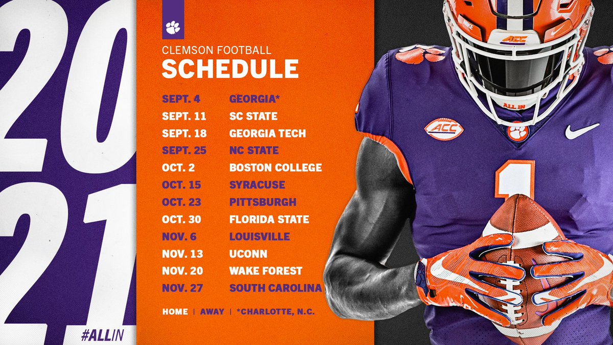 2025 Clemson Football Schedule - Meryl Suellen 2025 Clemson Football Schedule - Meryl Suellen