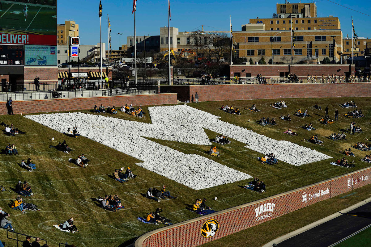 Freshman Missouri defensive back Aidan Harrison enters the NCAA ...