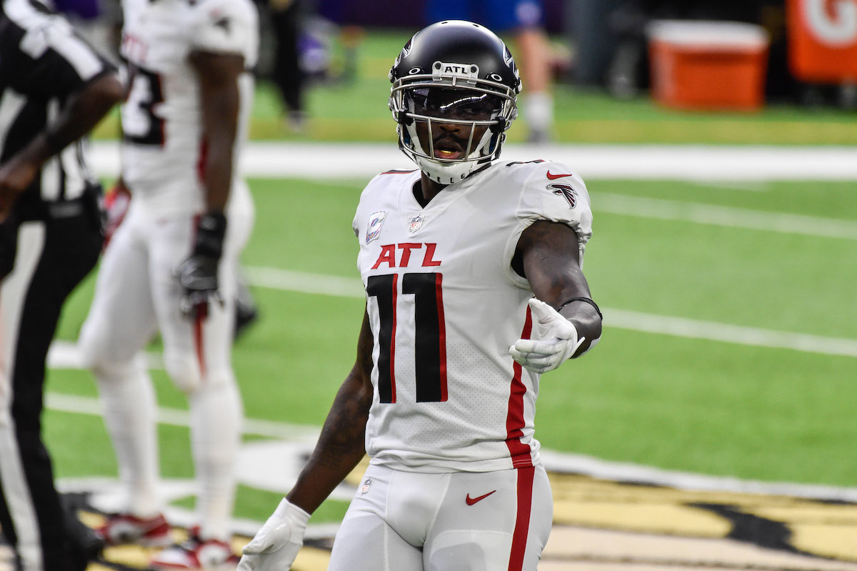 Julio Jones already catching touchdowns from Tom Brady in Tampa Bay