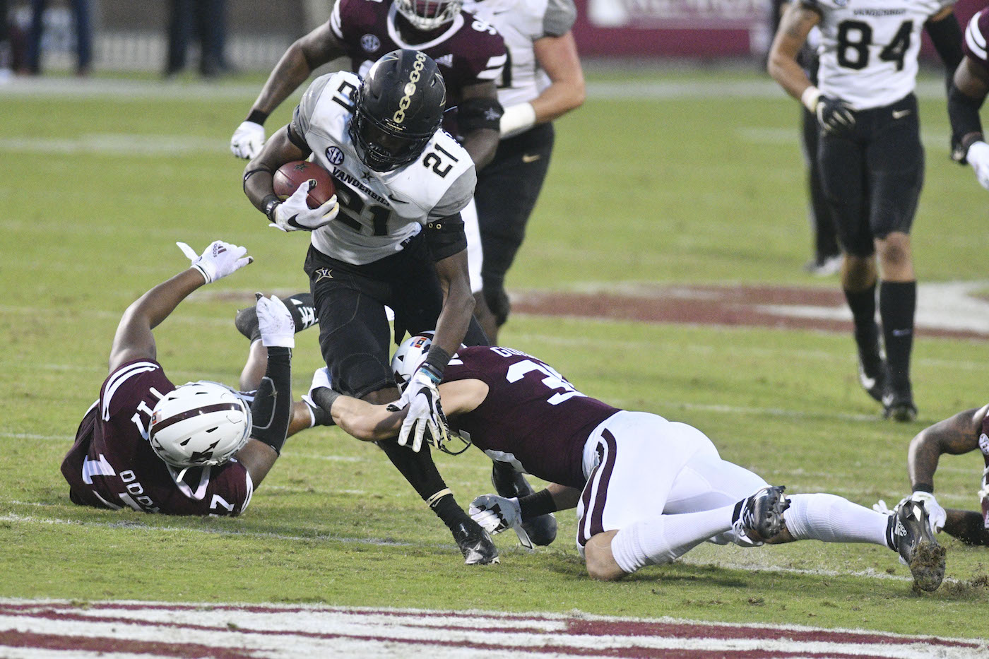 Former Vanderbilt RB Keyon Henry-Brooks announces transfer destination