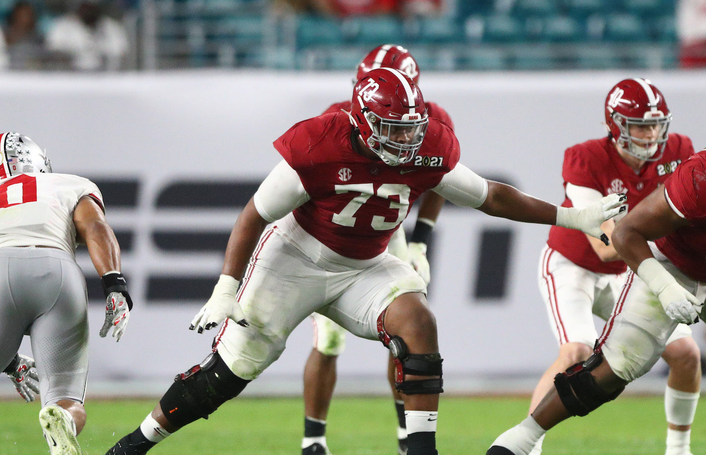 Evan Neal, possible No. 1 overall pick, makes decision about NFL ...