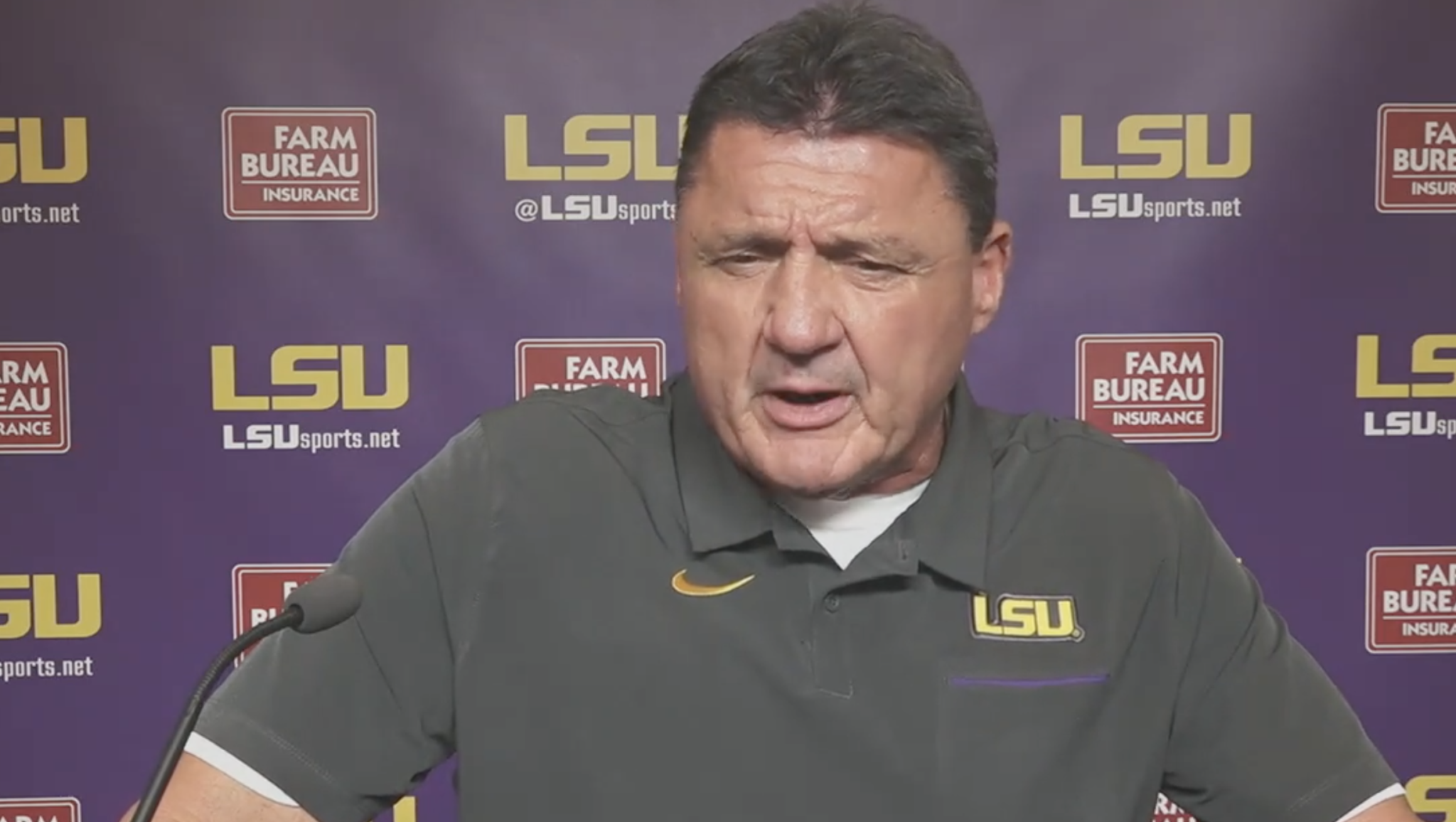 Ed Orgeron updates status of John Emery, 2 other RBs for LSU's game vs ...
