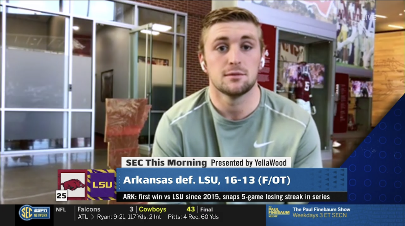 Bumper Pool shares how Arkansas turned season around after losing streak