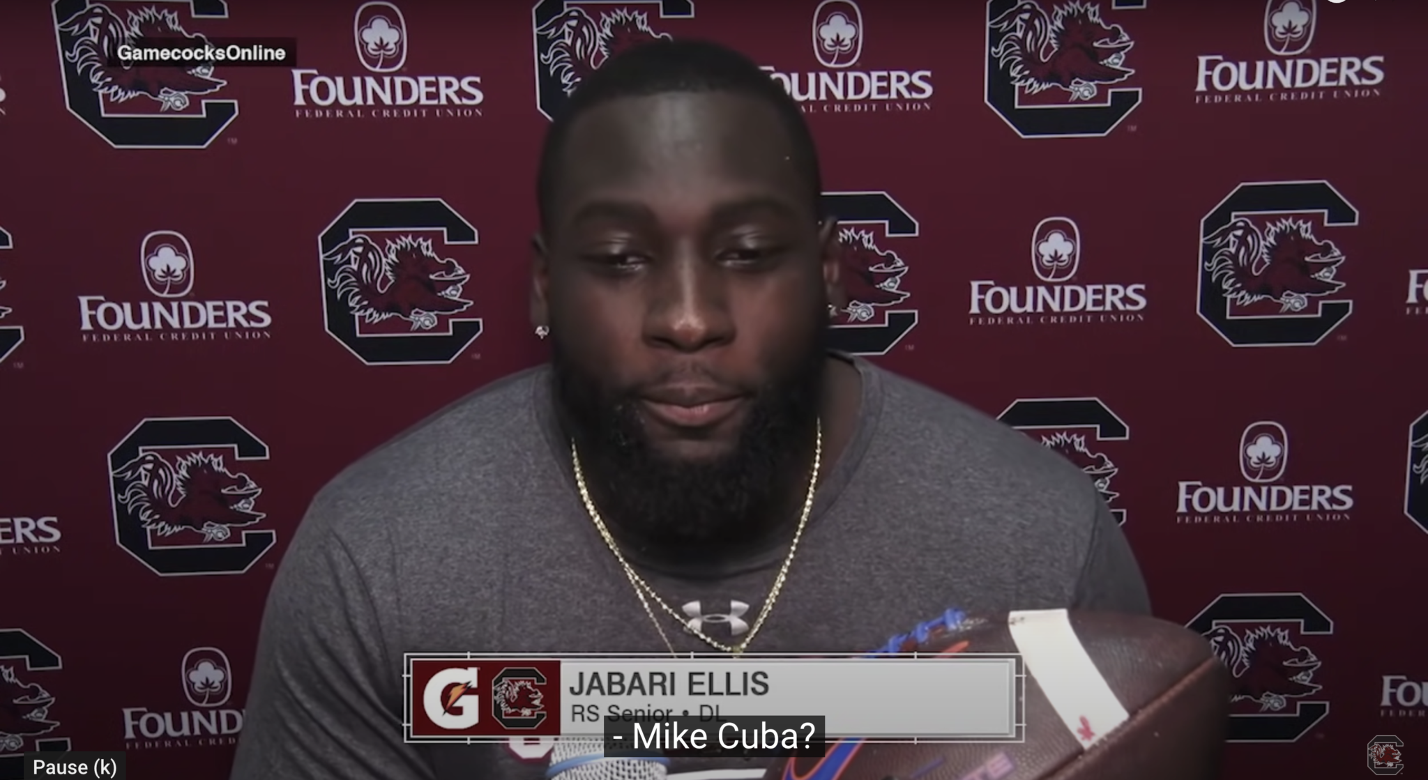 South Carolina's Jabari Ellis serves epic troll to Mike Bobo after ...