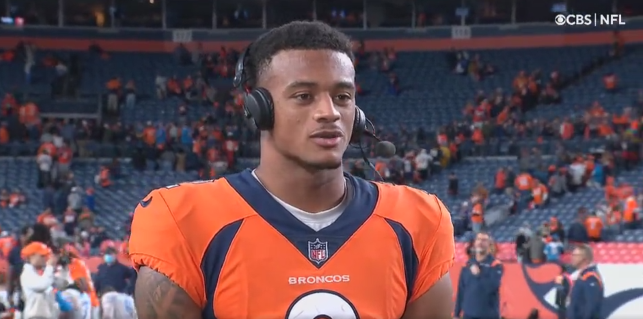 Patrick Surtain II discusses career day, giving ball from 1 of his 2 ...