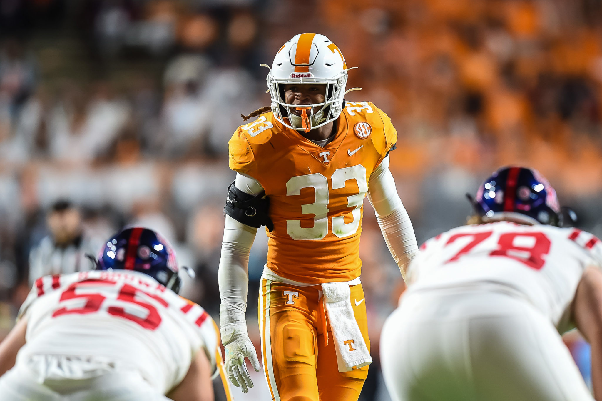 Jeremy Banks, Tennessee LB, details future plans ahead of Orange Bowl