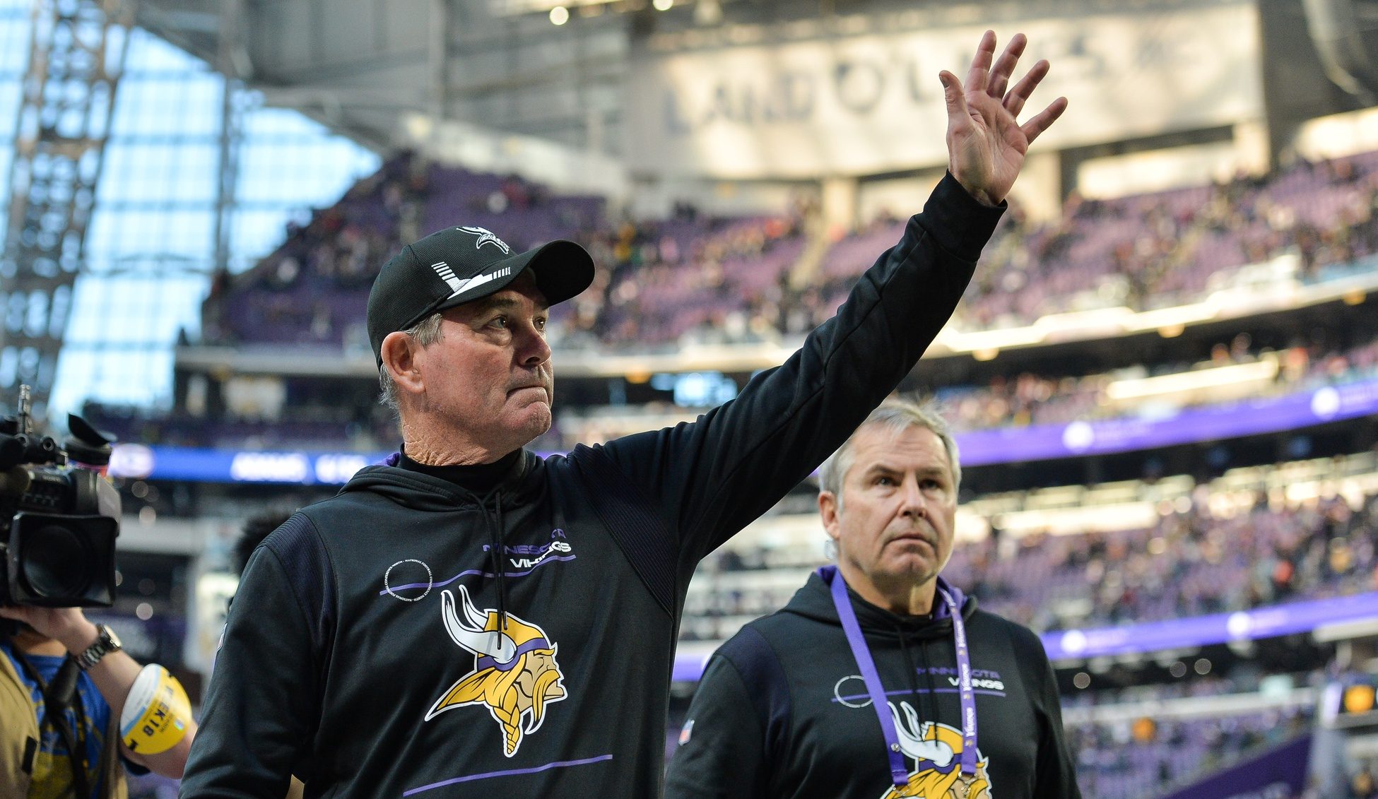 Mike Zimmer receives news of his fate with the Minnesota Vikings, per ...