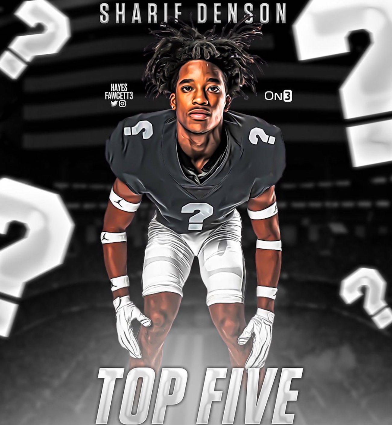 Sharif Denson, 4-star 2023 CB out of Florida, names 3 SEC teams in top 5